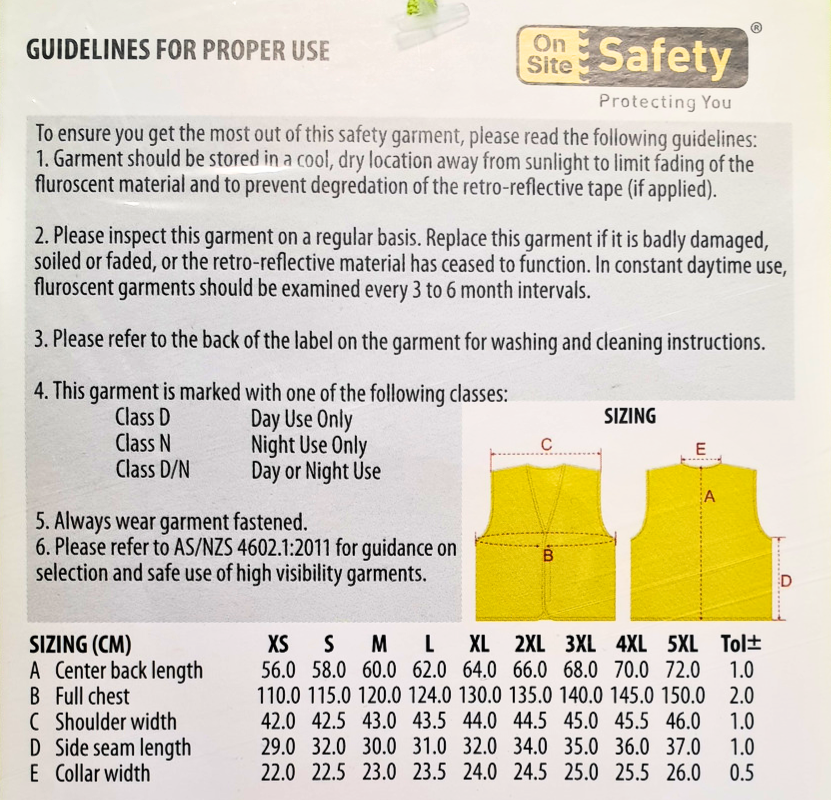 Aussie Storm Shop | Safety Vests and Equipment