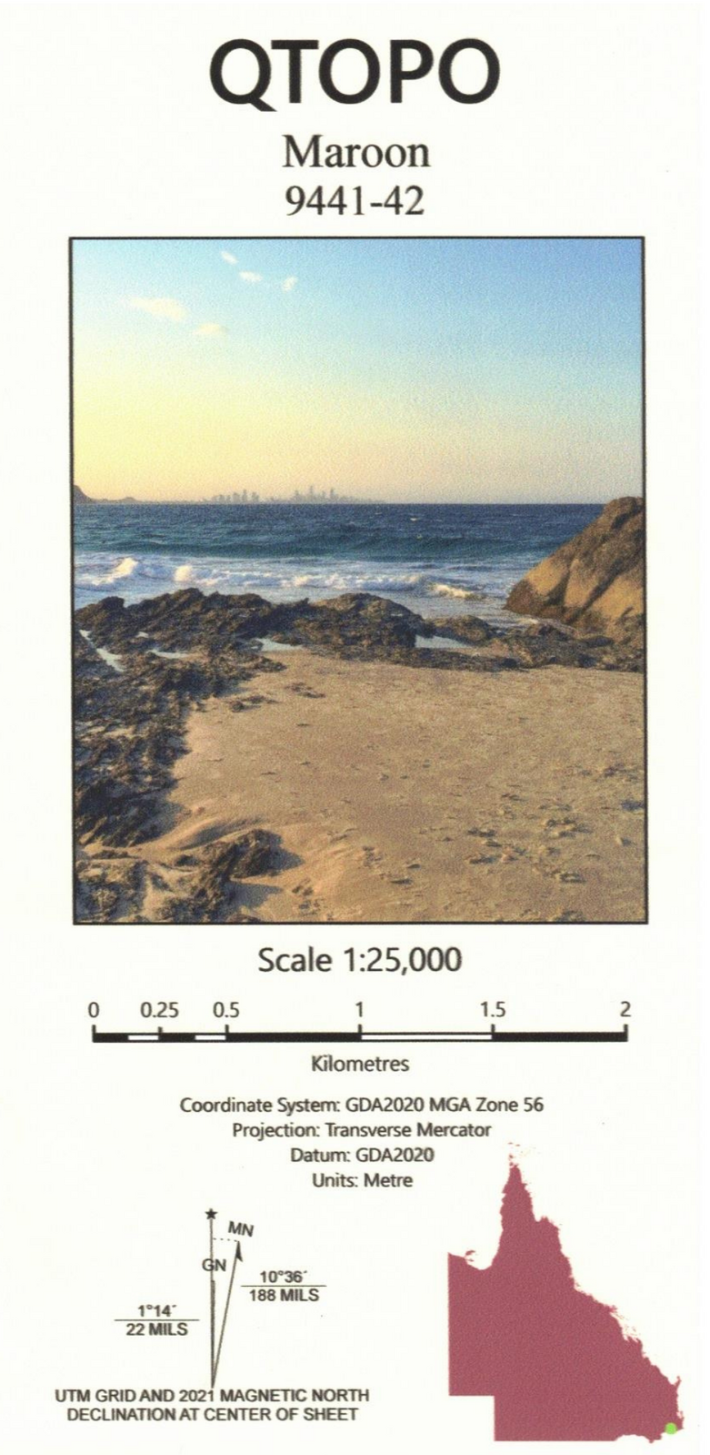 Aussie Storm Shop | Topographic Map