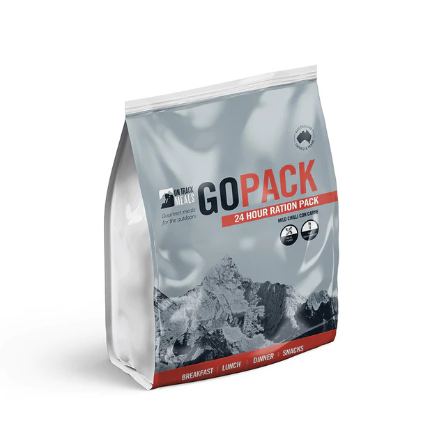 Go Pack 24hr MRE Ration Kit – Australian Survival Food Emergency Ready